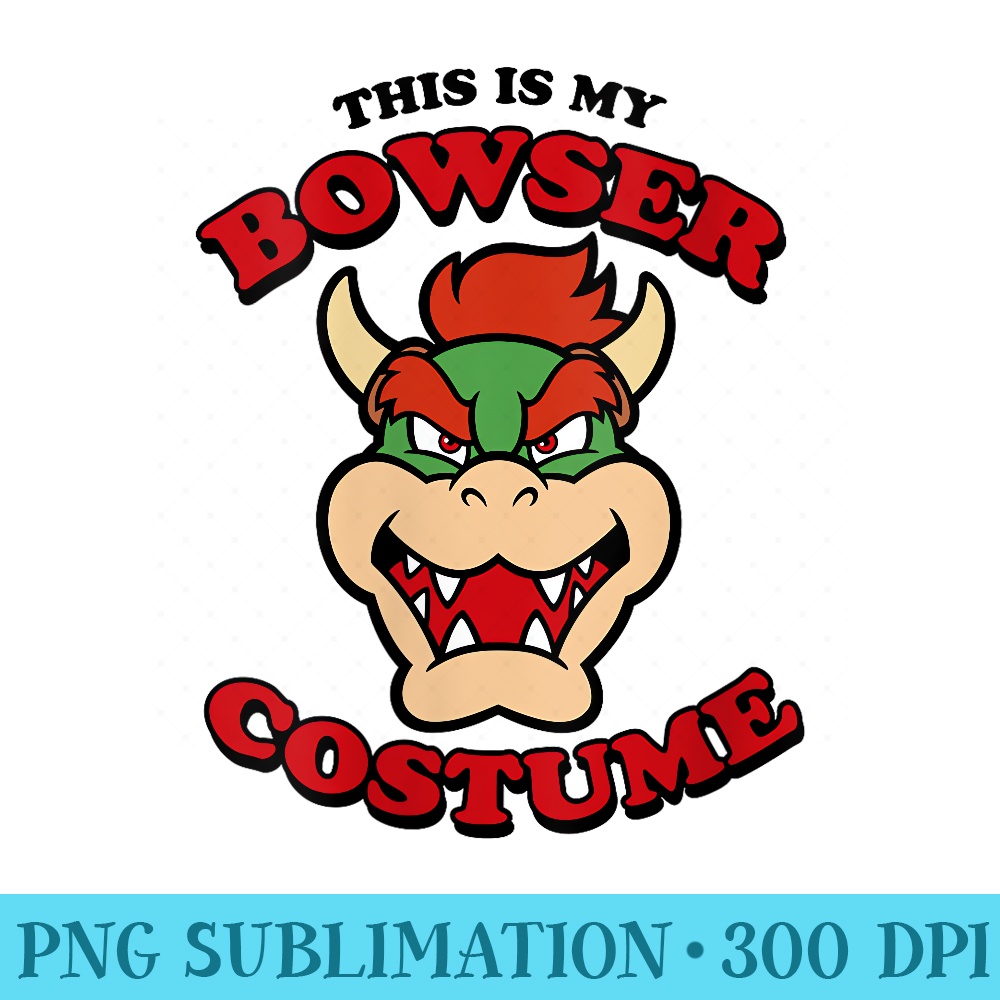 Womens Nintendo Super Mario Bowser - PNG Download Library | Inspire Uplift