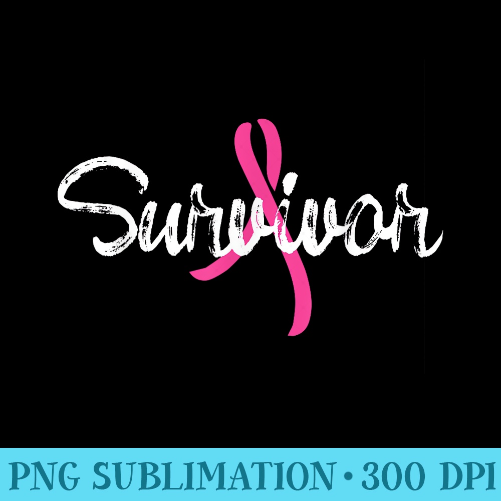 Breast Cancer Awareness Survivor Pink Ribbon - Transparent P | Inspire ...