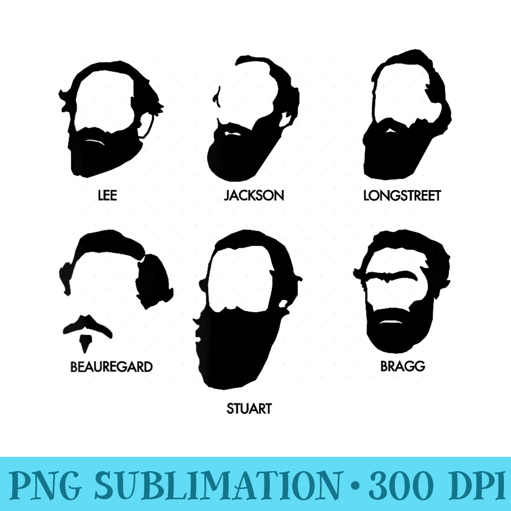 Beards and Generals American Civil War South Confederate - P | Inspire ...