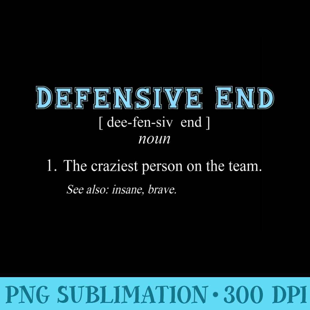 Football Funny DEFENSIVE END POSITION DEFINITION - Shirt Pri | Inspire ...