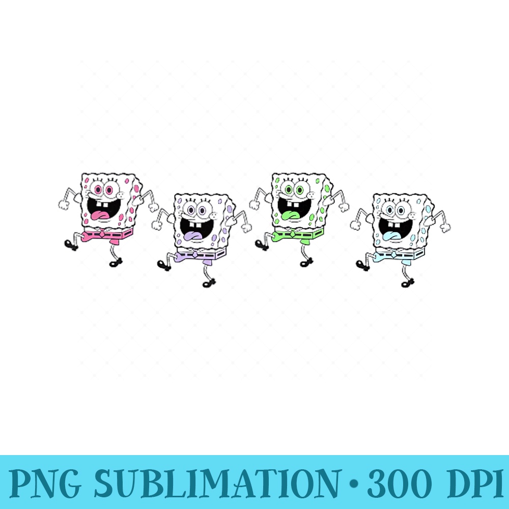 SpongeBob SquarePants Four Color SpongeBob Raglan Baseball - | Inspire ...