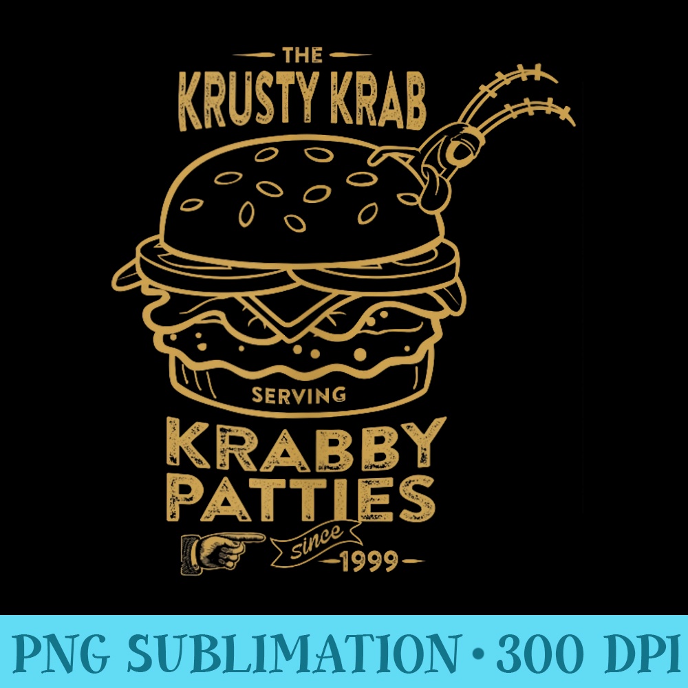 SpongeBob SquarePants Krusty Krab Krabby Patties Ad - PNG Fi | Inspire ...