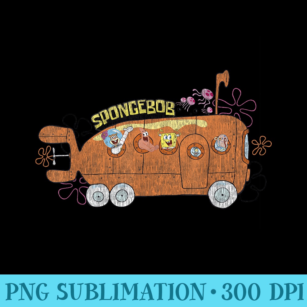 SpongeBob SquarePants Bikini Bottom Bus - High Resolution PN | Inspire ...