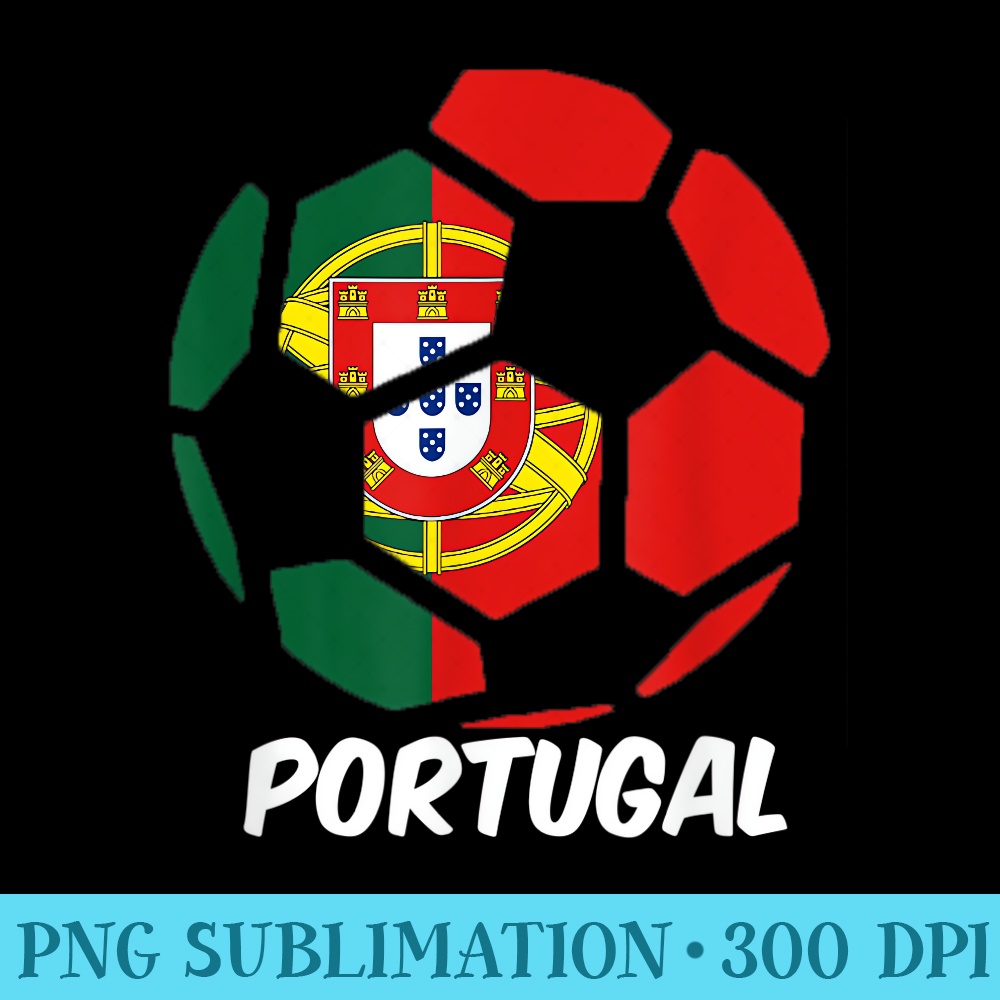Portugal Soccer Ball Flag Futbol Portuguese Pride - PNG Down | Inspire ...
