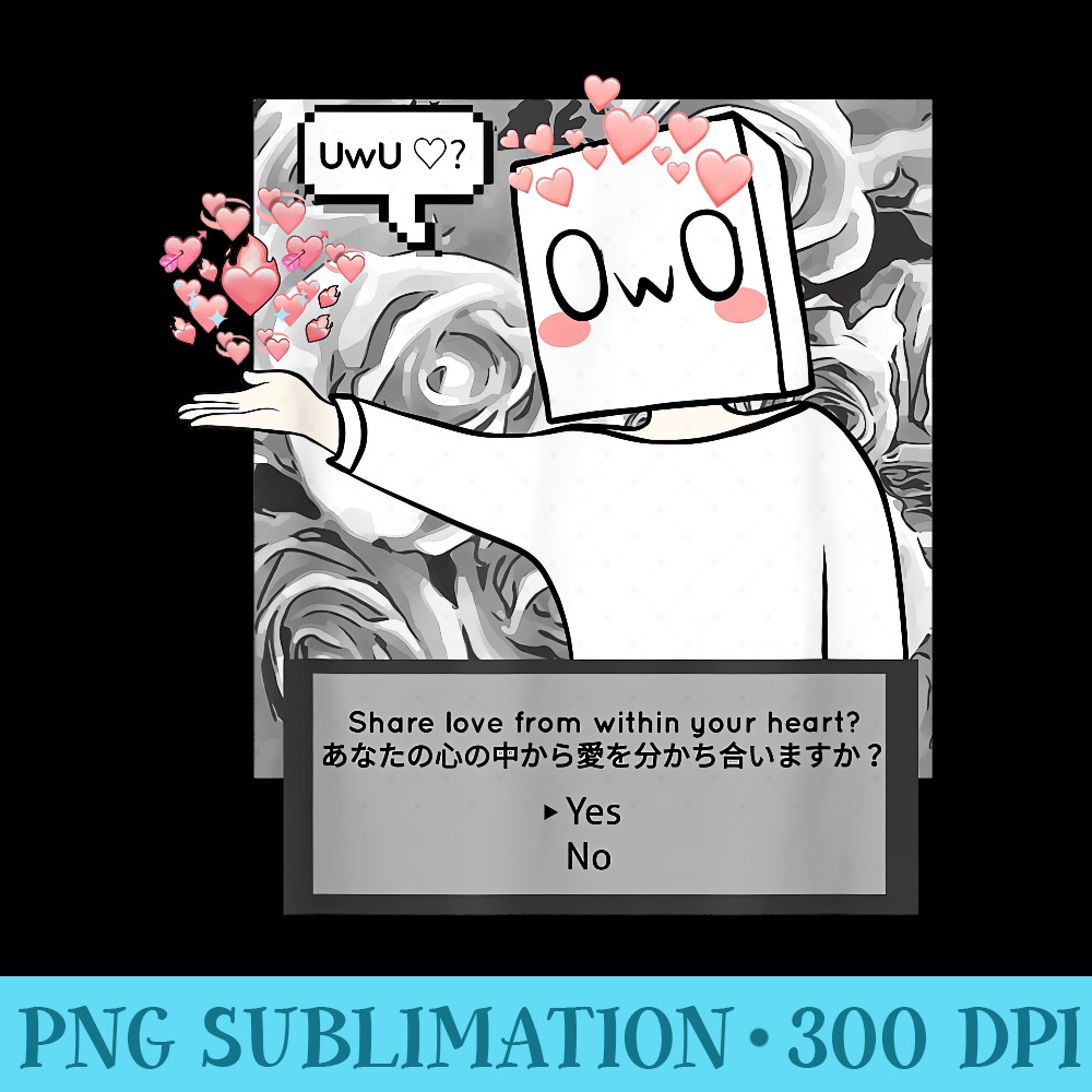 OwO Wholesome Meme UwU Japanese aesthetic Harajuku Kawaii - | Inspire ...