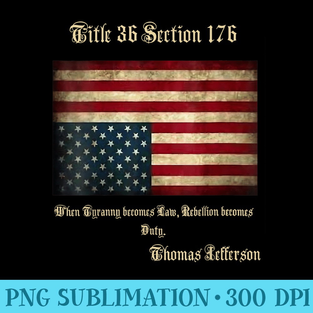 American Flag Distress Upside Down Thomas Jefferson Patriot | Inspire ...