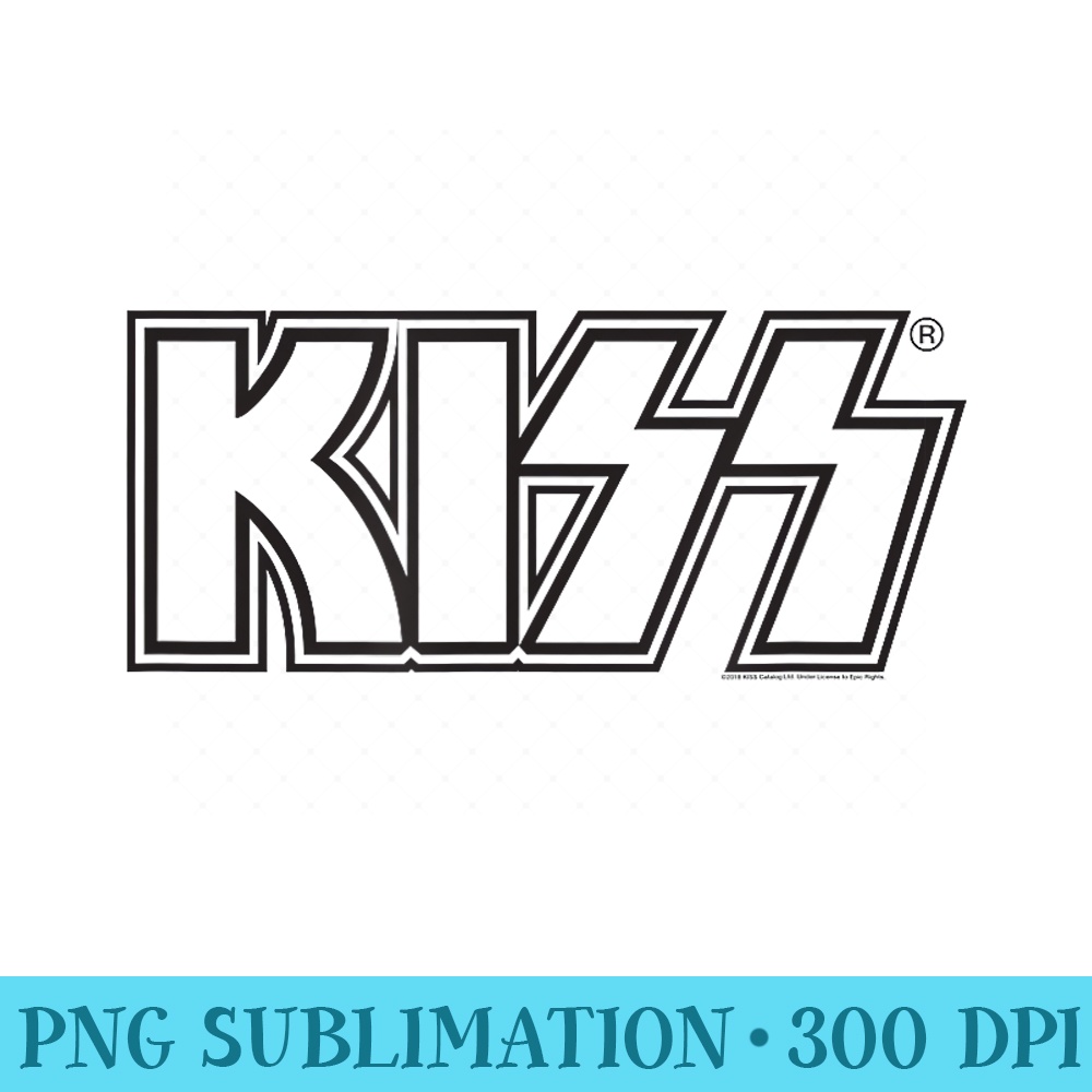 KISS Outline Logo - Unique Sublimation patterns | Inspire Uplift