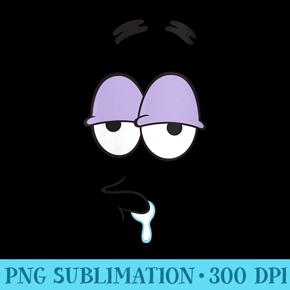 s SpongeBob SquarePants Halloween Patrick Face Drool - PNG D | Inspire ...