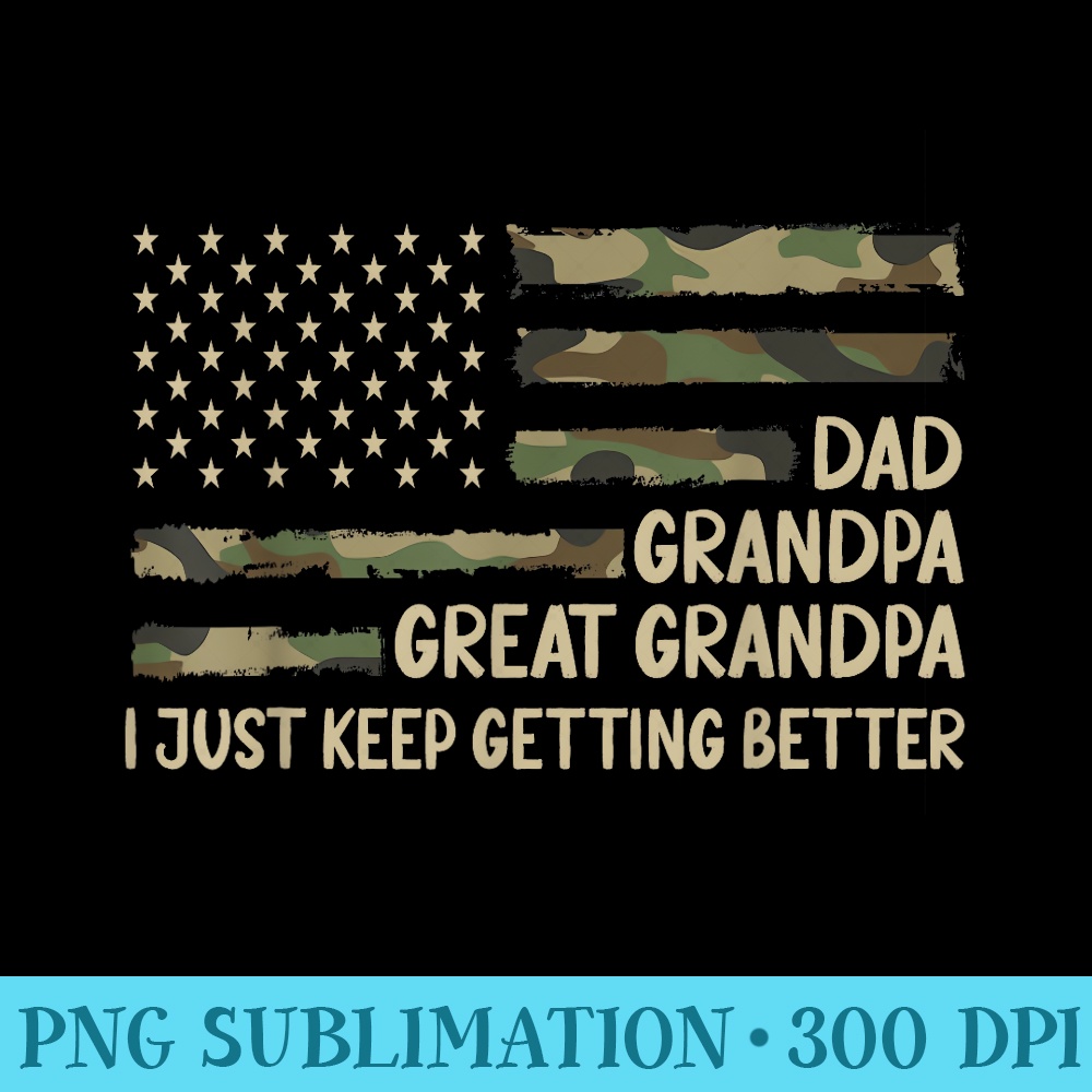 Fathers Day for Best Grandpa Dad Grandpa Great Grandpa - Tra | Inspire ...