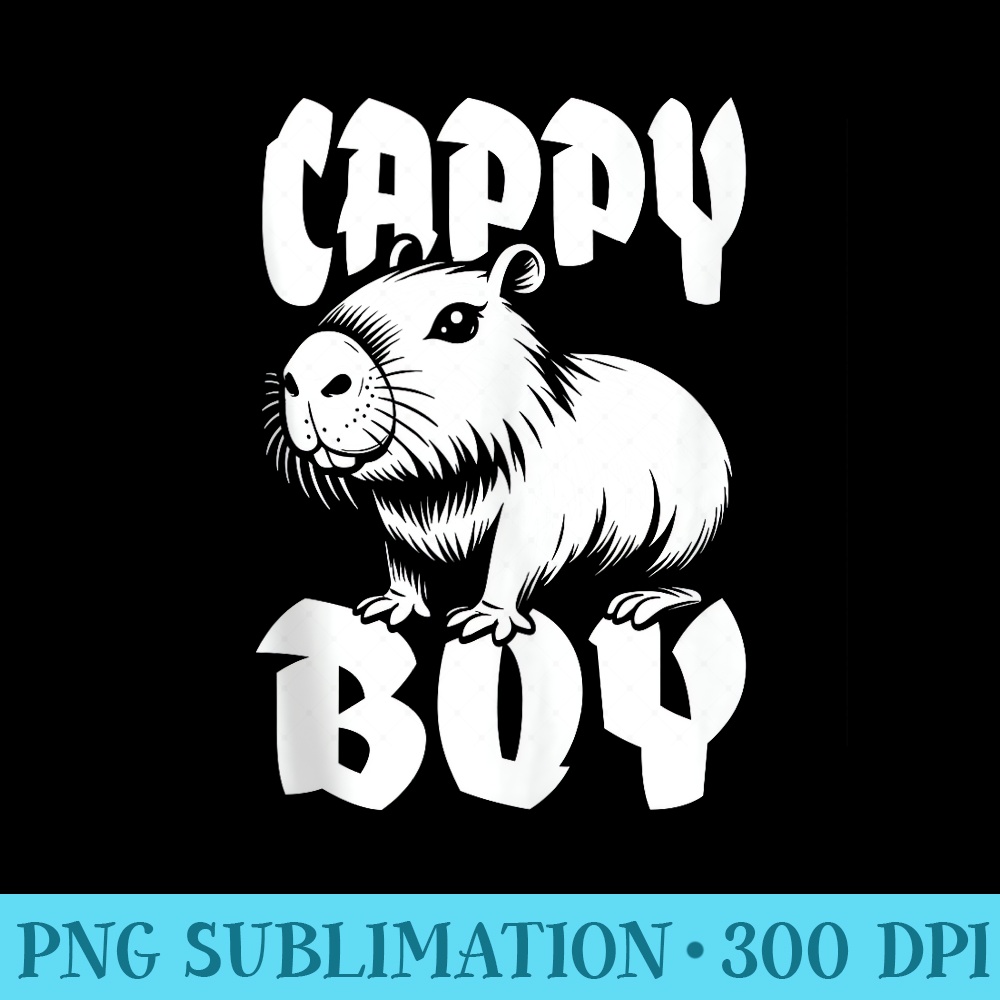Capybara Animal Guinea Pig Cappy - High Resolution PNG Desig | Inspire ...