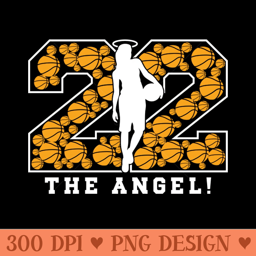 Basketball Angel - PNG Download Graphic - Inspire Uplift