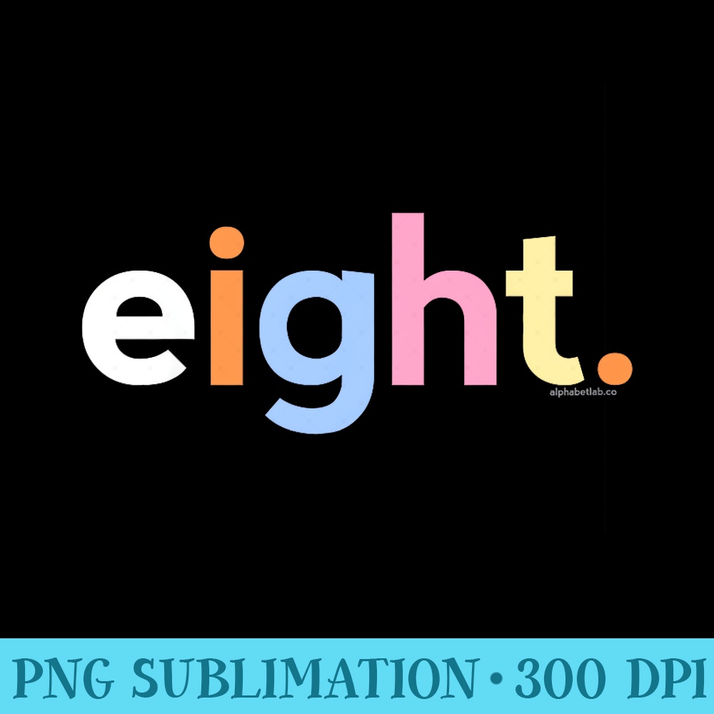 8th Birthday Girl 8 Year Old Eight Party Ideas Age - Trendy | Inspire ...