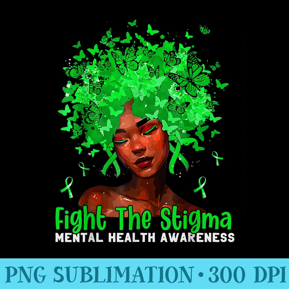 Mental Health Matters Fight The Stigma Afro African American | Inspire ...