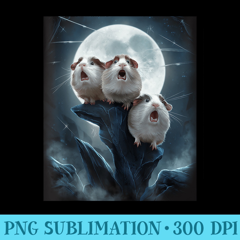 3 Guinea Pig Howling Moons Guinea Pig Meme Furry Potato Meme | Inspire ...