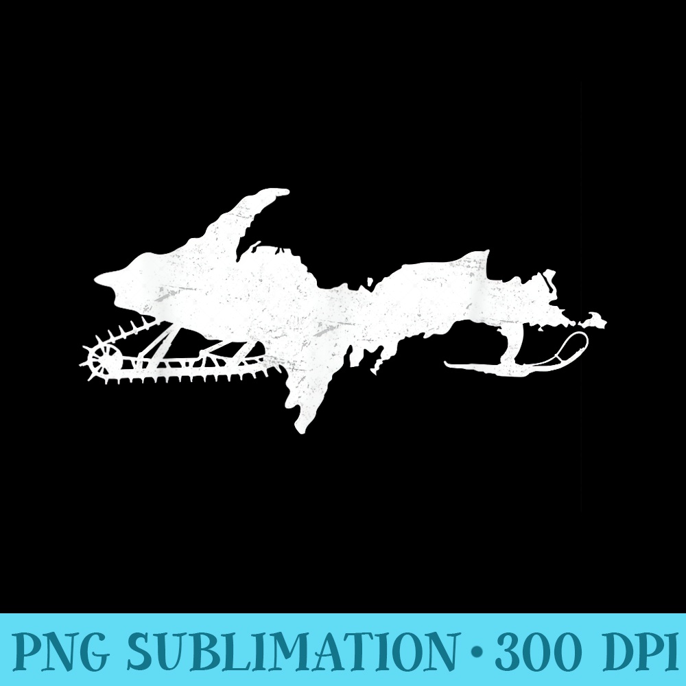 Snowmobile Upper Michigan UP Upper Peninsula - Sublimation P | Inspire ...