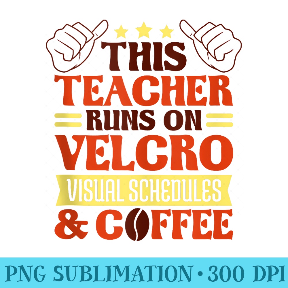 SPED Teacher This Teacher Runs On Velcro, Autism Teacher - D | Inspire ...