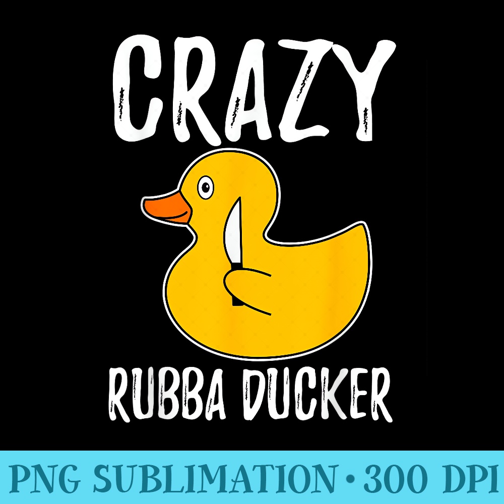 Crazy Rubba Ducka Bath Toy Funny Duckie Rubber Duck - Blank | Inspire ...