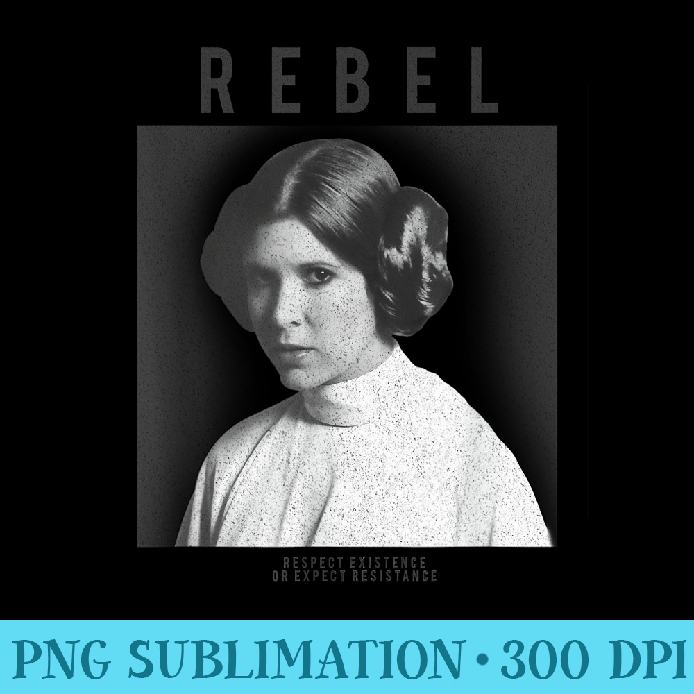 Star Wars Princess Leia Rebel Box Up Respect Existence - Tra | Inspire ...