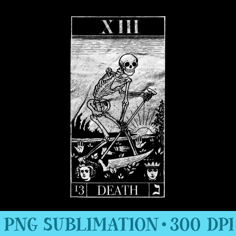 Blackcraft The Grim Reaper Vintage Death Tarot Card - Exclus | Inspire ...