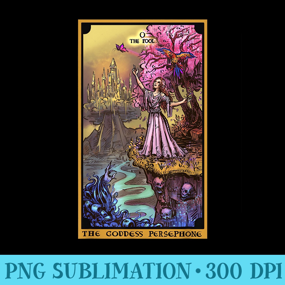 The Underworld Goddess The Fool Tarot Card Pagan Witch Wicca | Inspire ...