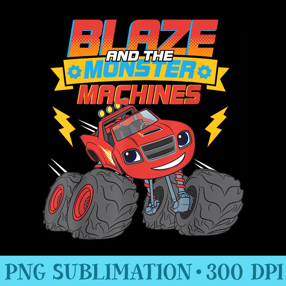 Blaze The Monster Machines CUTE BLAZE T - Download PNG Files | Inspire ...