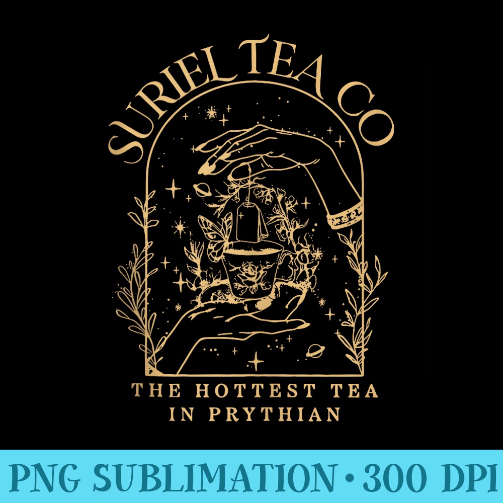 Suriel Tea Co The Hottest Tea In Rythian Retro Bookish Women | Inspire ...