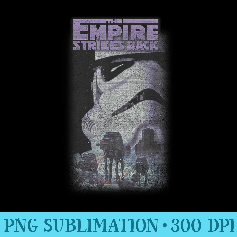Star Wars The Empire Strikes Back Stormtrooper ATAT Poster - | Inspire ...