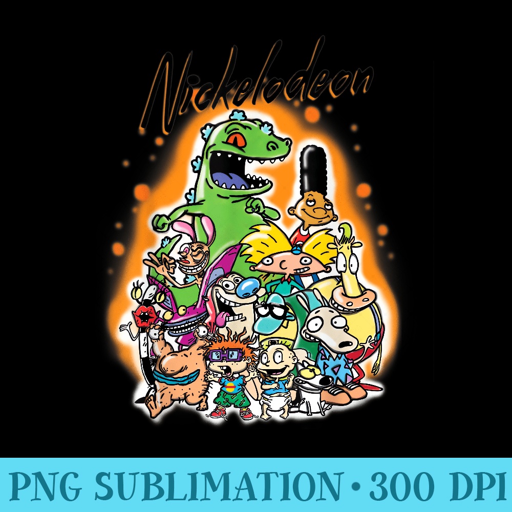 Nickelodeon Classic Nick 90s Urban Spray Paint Character - P | Inspire ...