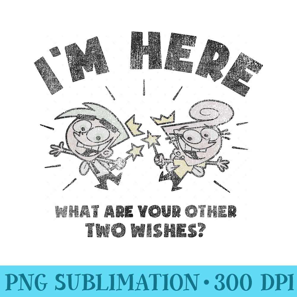 Nickelodeon Fairly Odd Parents Wanda And Cosmo Wishes - PNG | Inspire ...