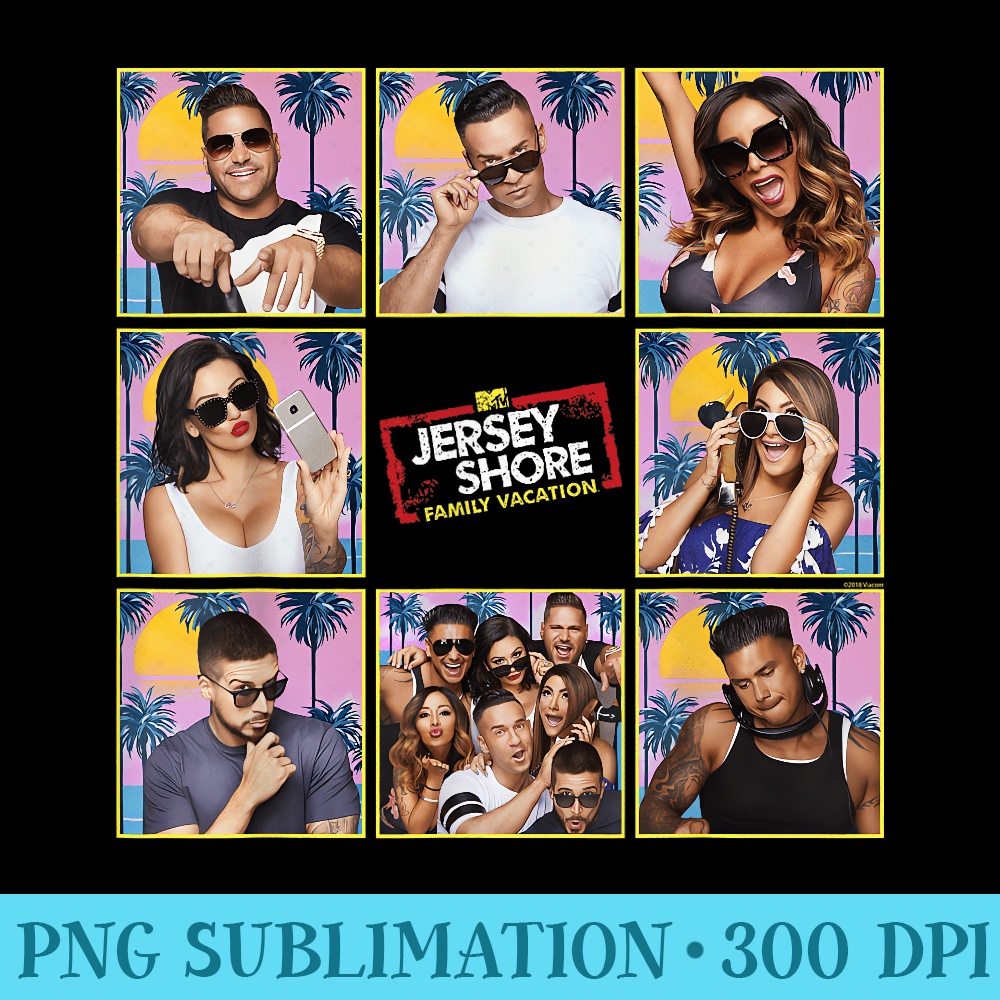 MTV Jersey Shore Jersey Story - High Resolution PNG Download | Inspire ...