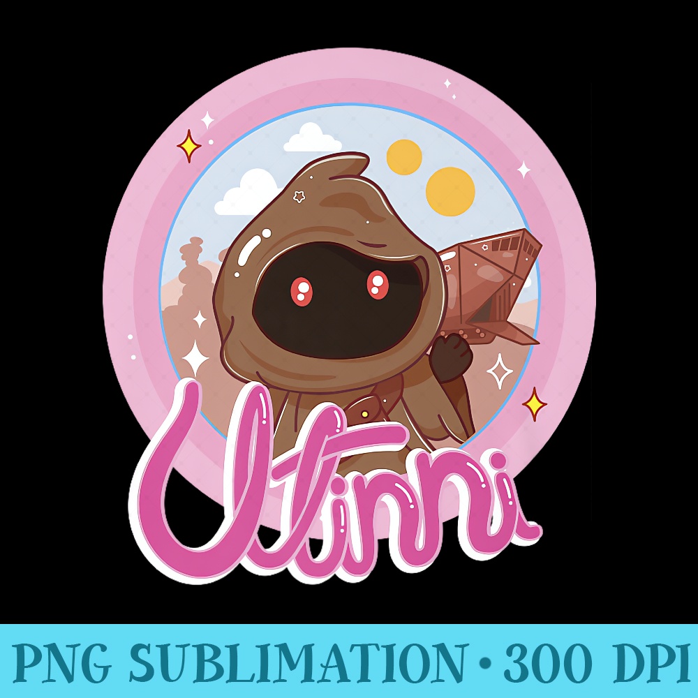 Star Wars The Mandalorian Utinni Jawa Chibi Logo Disney Prem | Inspire ...