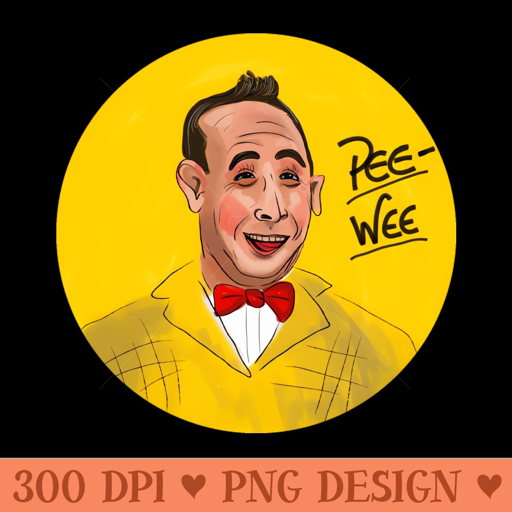Pee Wee Herman - Download Transparent Design | Inspire Uplift