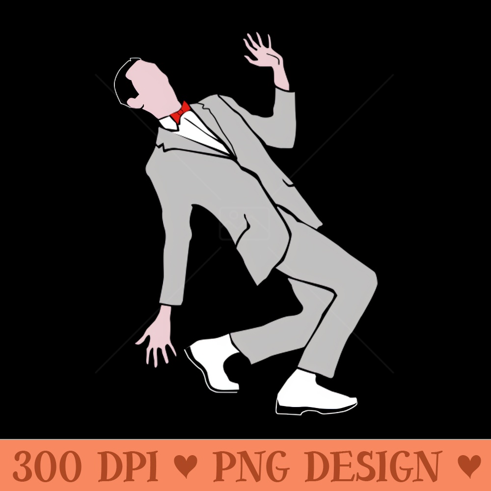 PeeWee Herman Dancing - High Resolution PNG Collection | Inspire Uplift