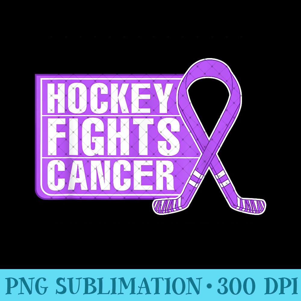 Family Member Support Hockey Fights Cancer Awareness - PNG D | Inspire ...