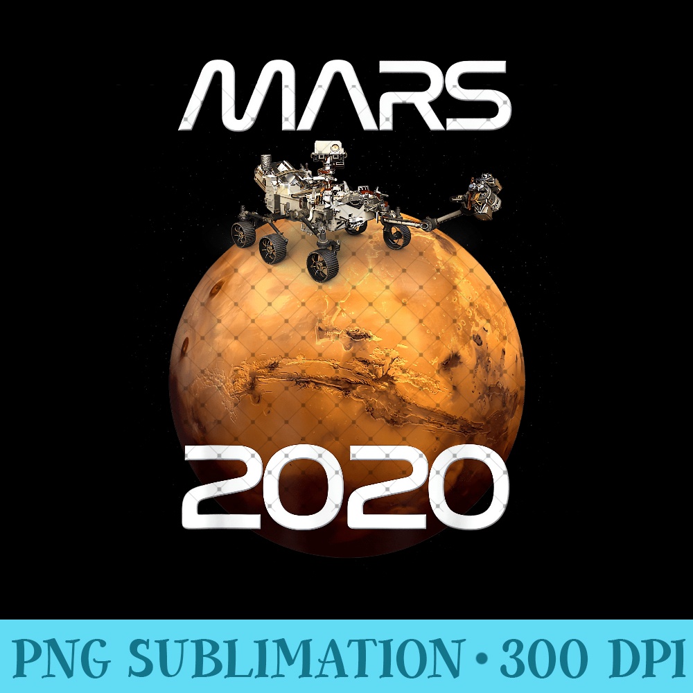 Mars 2020 NASA Rover Mission T - Digital PNG Downloads - Def | Inspire ...