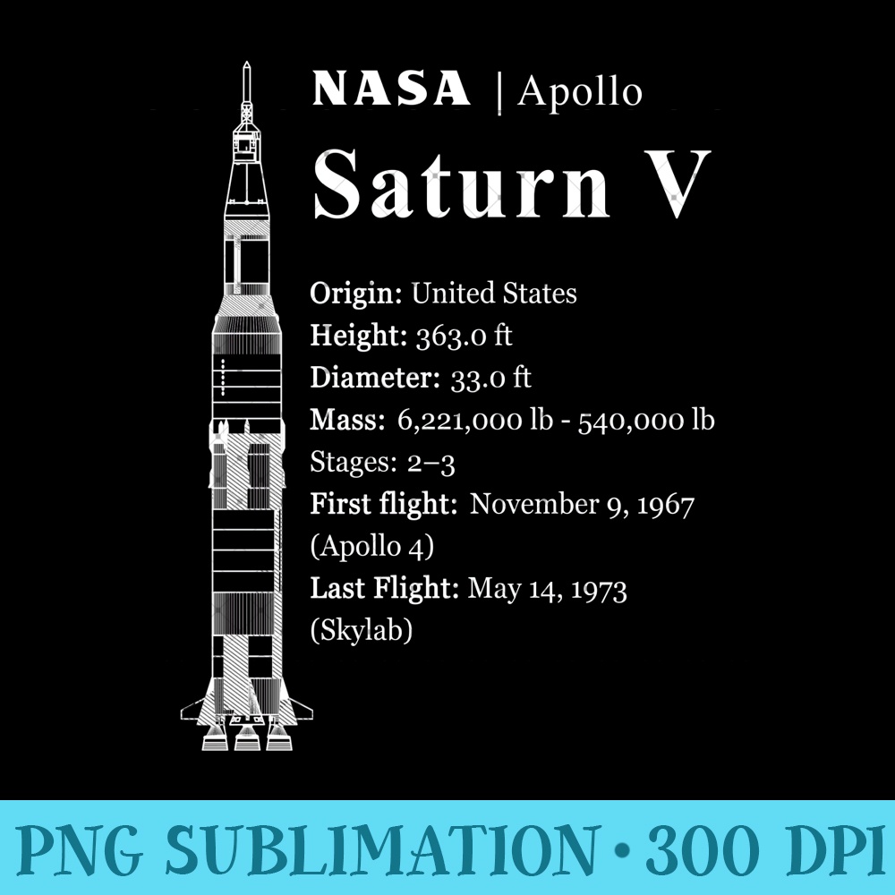 Saturn V Blueprint Style - NASA History - Apollo Program - U | Inspire ...