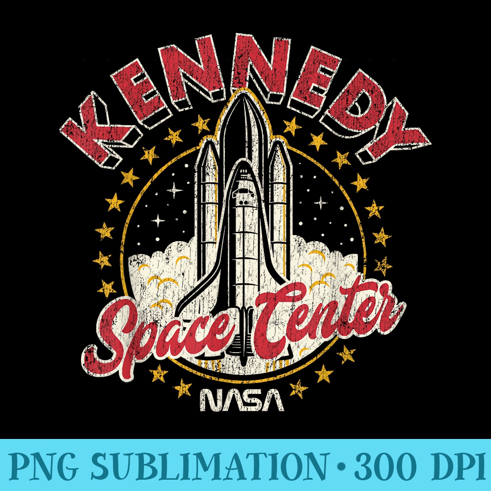 NASA Kennedy Space Center Red 3D - High Resolution PNG Desig | Inspire ...