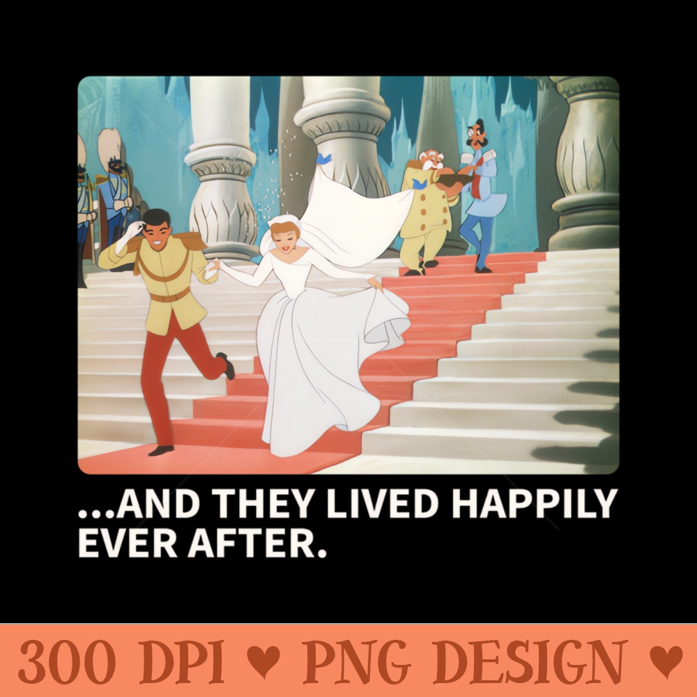 Disney Cinderella Wedding Happily Ever After Scene - PNG des | Inspire ...