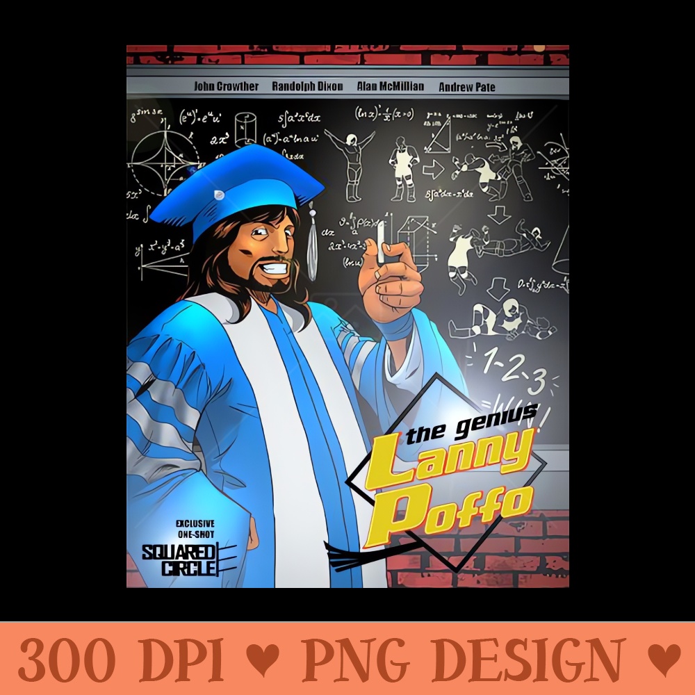 Lanny Poffo The Genius - Unique PNG Artwork - Bold & Eye-cat | Inspire ...