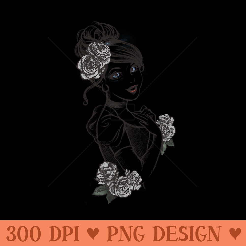 Disney Cinderella Royal Roses Princess Portrait - Printable | Inspire ...