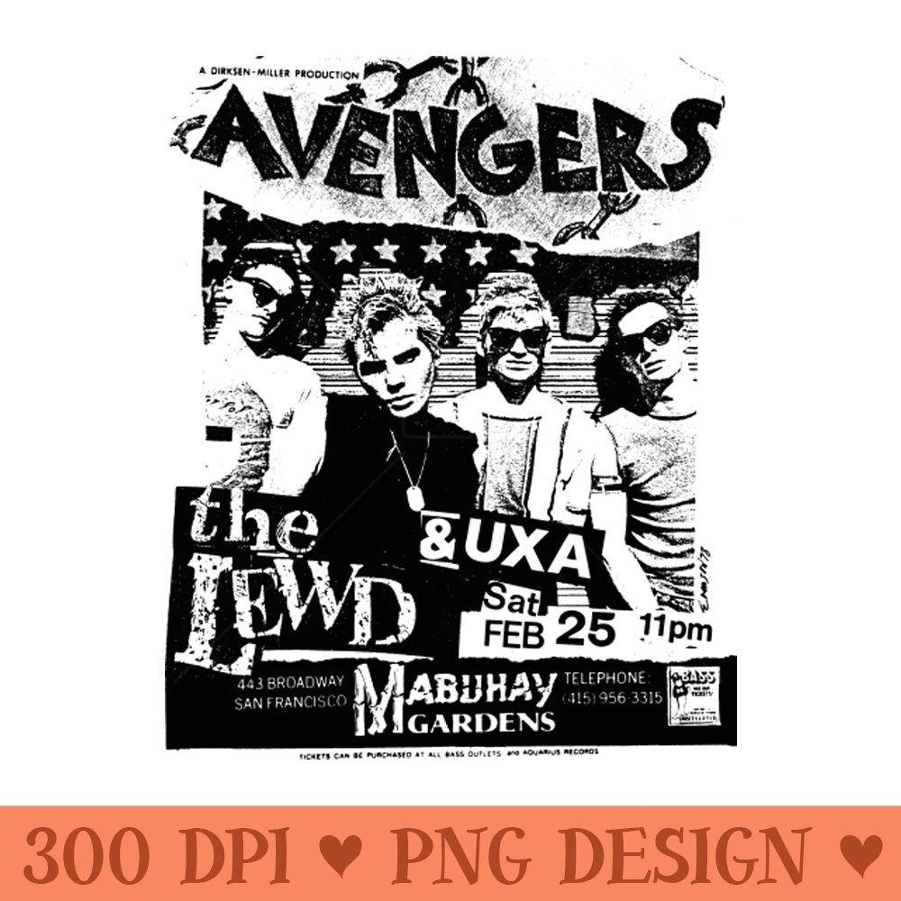Avengers Punk Flyer - PNG Templates Download - Download in a | Inspire ...