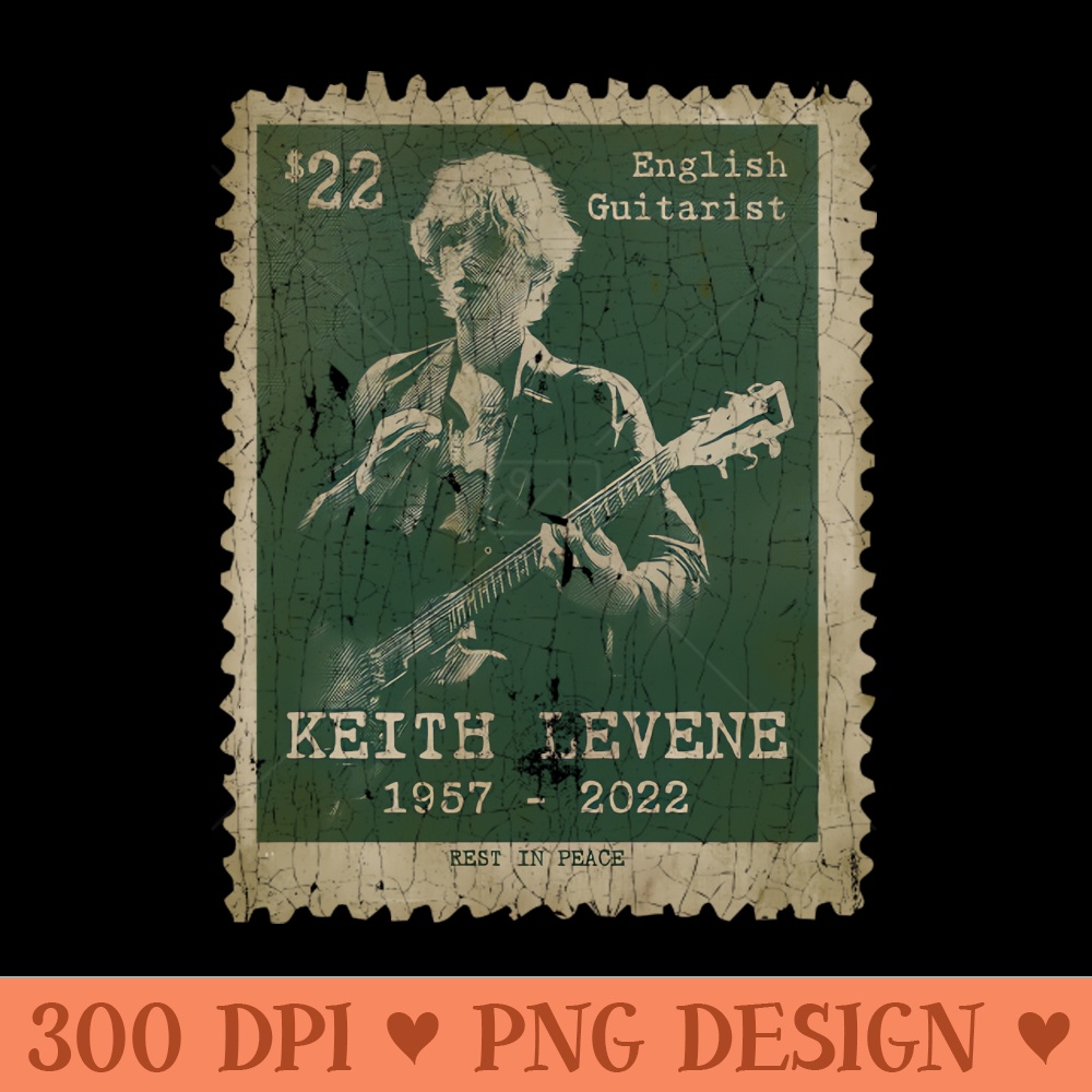 Engraved Vintage Style Keith Levene - High Quality PNG Files | Inspire ...