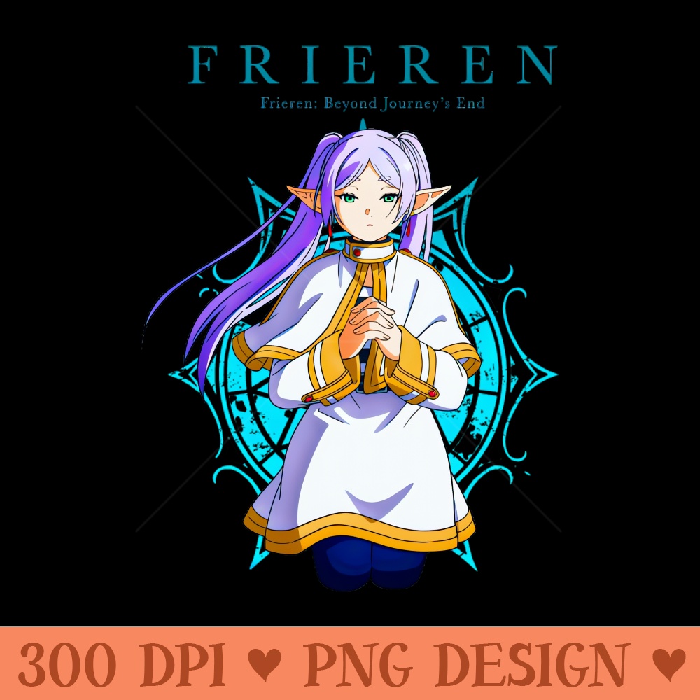 Frieren - PNG Art Files | Inspire Uplift