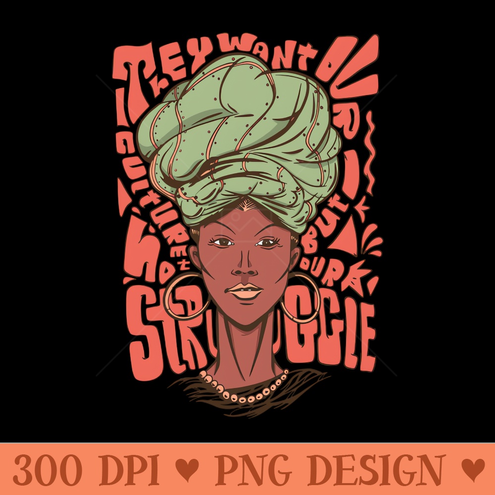 african queen - High Resolution PNG Designs - Inspire Uplift