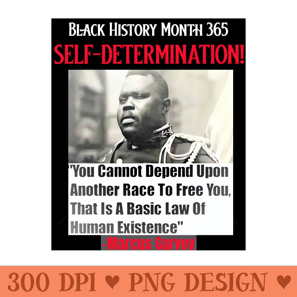Marcus Garvey - High Resolution PNG Designs | Inspire Uplift