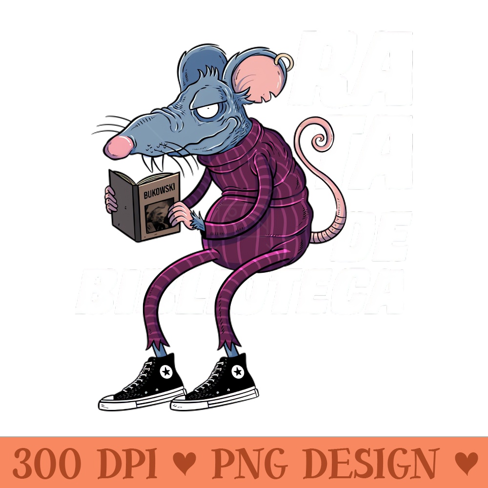 Its just a twisted rat that loves Bukowski - Sublimation pri | Inspire ...