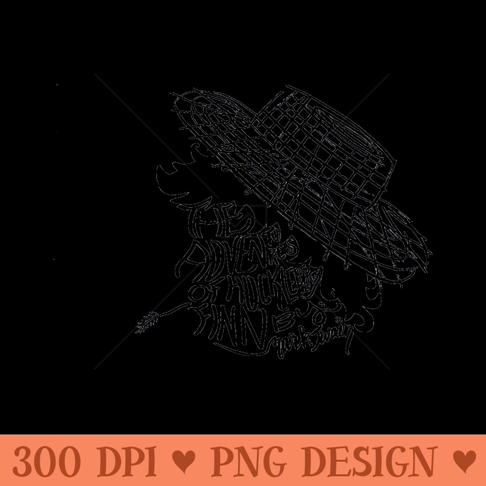 Huckleberry Finn Sticker - Digital PNG Downloads | Inspire Uplift