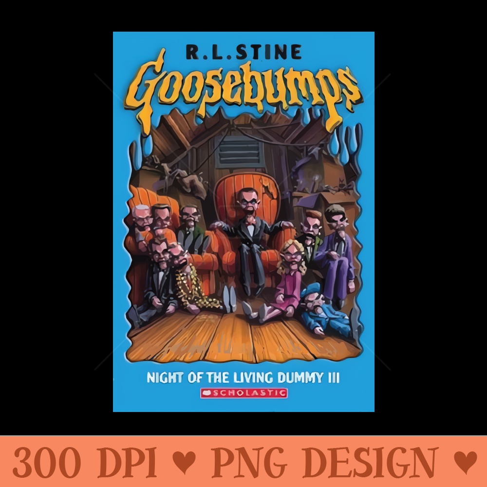 Goosebumps cover - Sublimation templates PNG | Inspire Uplift
