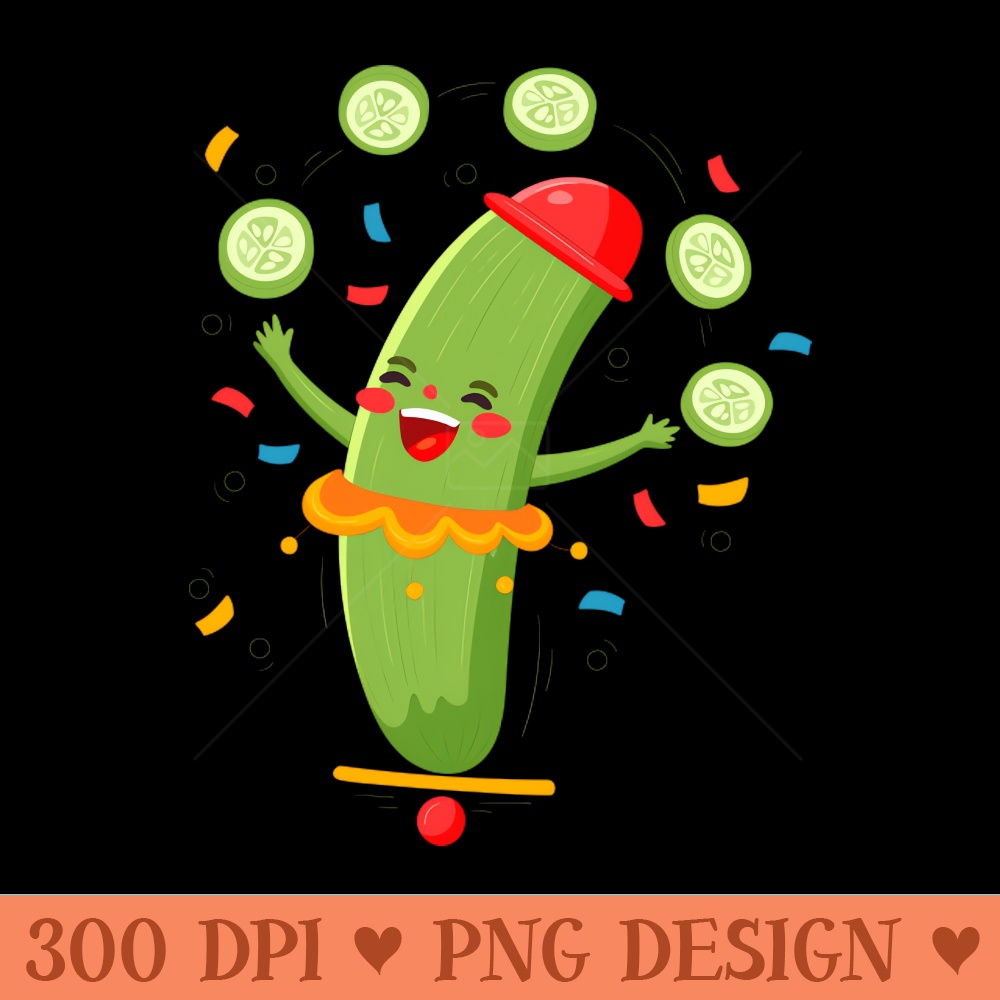 Pickle Funny Clown - Exclusive PNG designs - Inspire Uplift