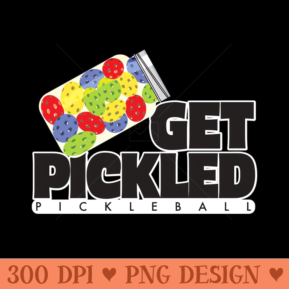 Get Pickled Pickleball - High resolution PNG download | Inspire Uplift